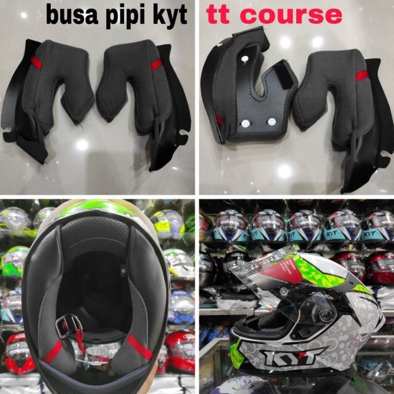 Jual Cheek Pad / Busa Pipi Busa Helm Kyt Tt Course | Shopee Indonesia