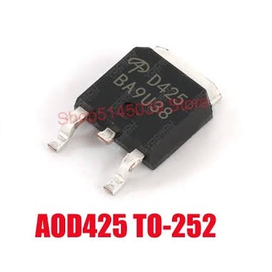 Jual D425 AOD425 425 Alpha Omega Mosfet P-Channel To-252 50A 30V ...