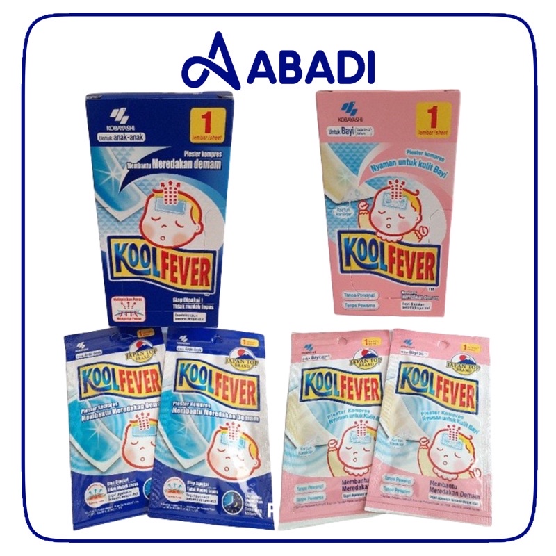 Jual Koolfever Anak Biru & Pink GROSIR (1PAK/6 SACHET) | Shopee Indonesia