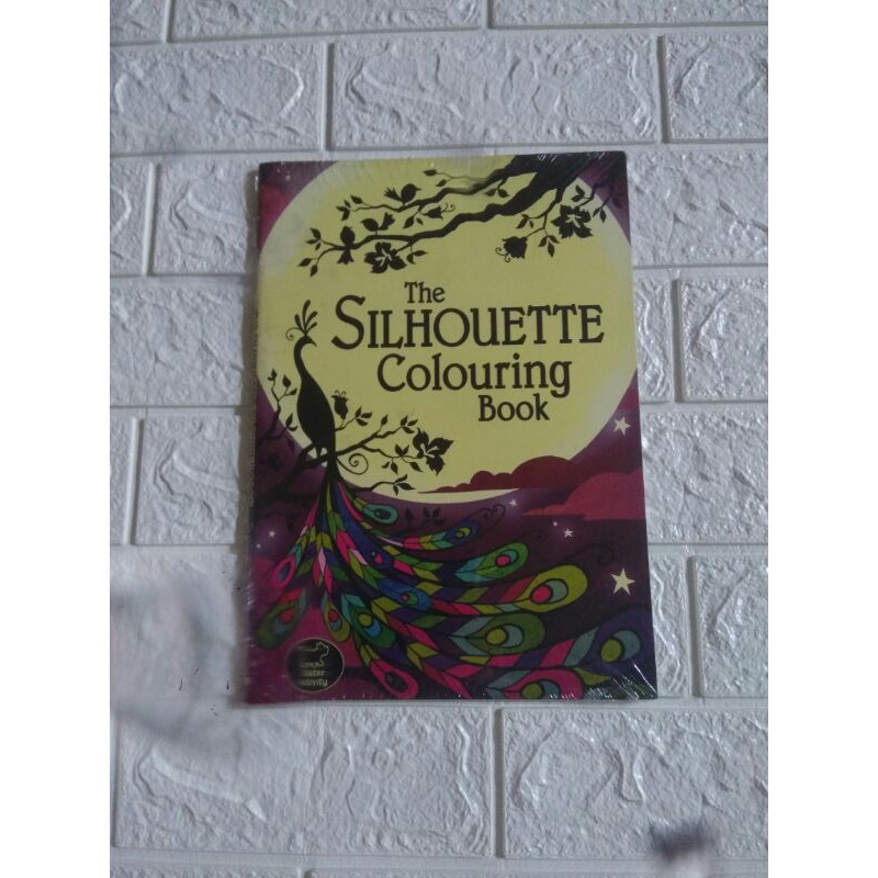 Jual buku import the silhouette coloring book | Shopee Indonesia
