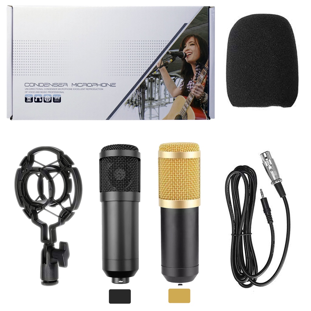 Jual Stand Microphone / Mikrofon Mic Condenser BM 800 Untuk PC ...