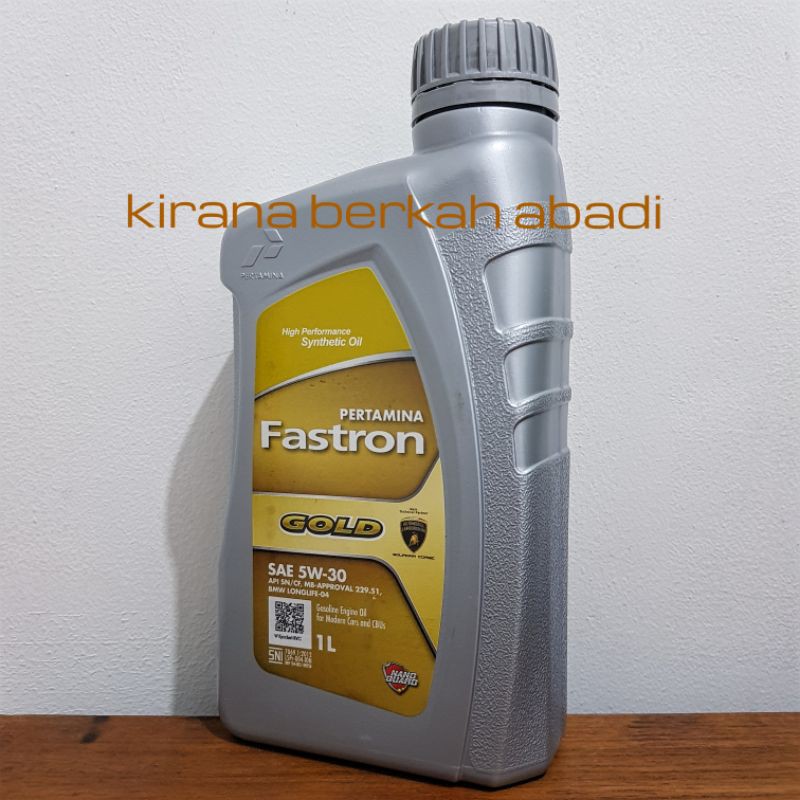 Jual FASTRON GOLD 5W30 SN CF 1 kemasan 1 liter | Shopee Indonesia