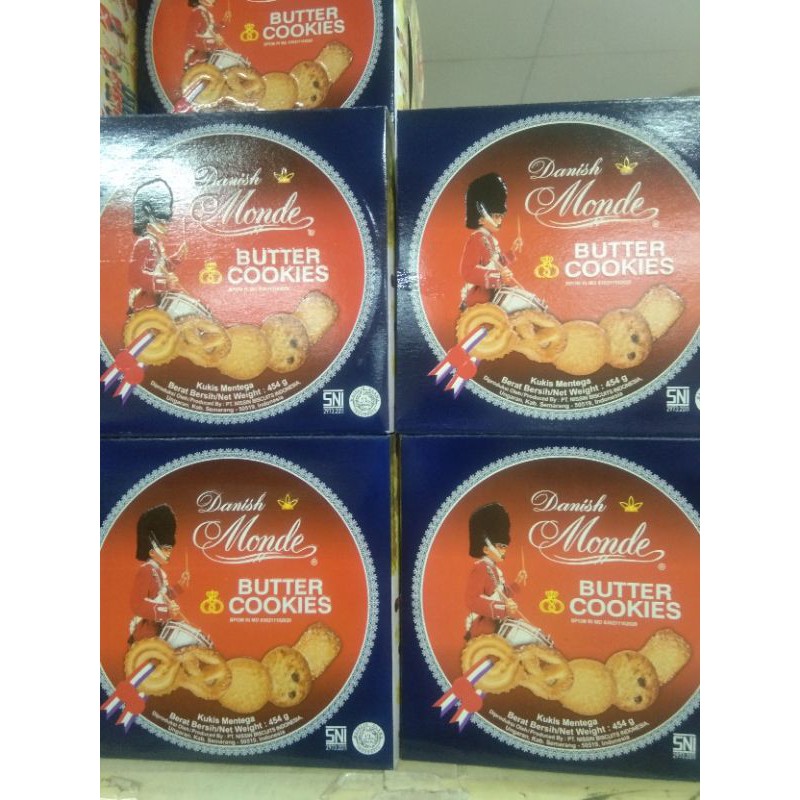 Jual monde butter cookies kecil bulat | Shopee Indonesia