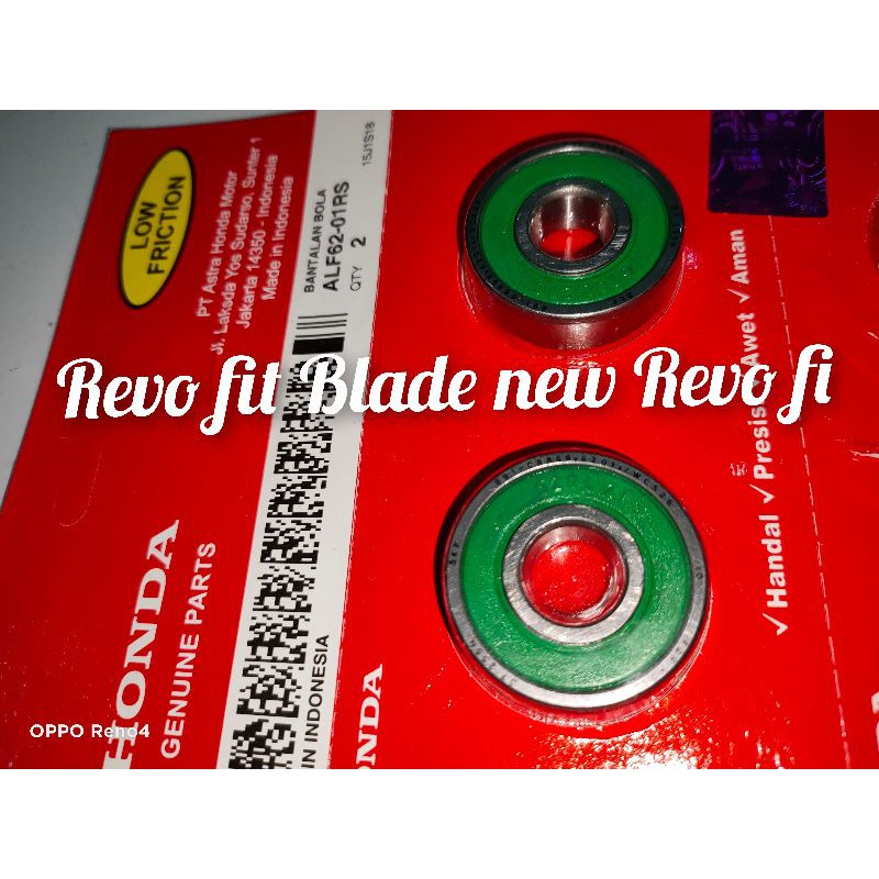 Jual Bering 6201 2pc Laher Roda depan Revo fit Revo fi Blade new Supra ...