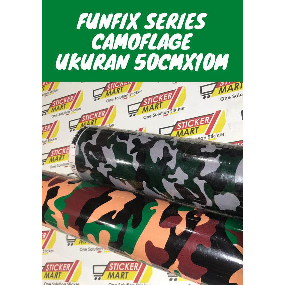 Jual Sticker Motif Army Camo Doreng Utk Lemari Meja Hp Laptop Motor ...