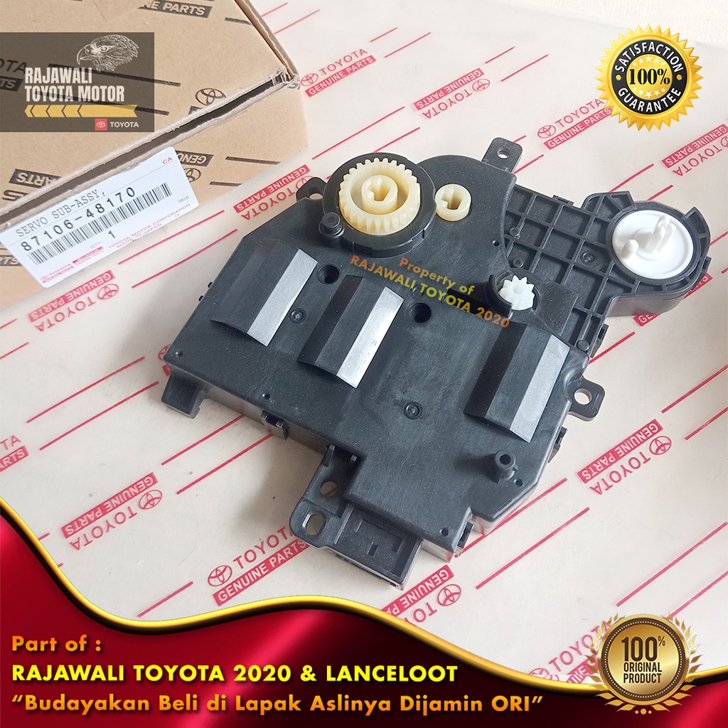 Jual Motor Servo AC Alphard, Camry, Vellfire, CHR, Harrier & Voxy ...