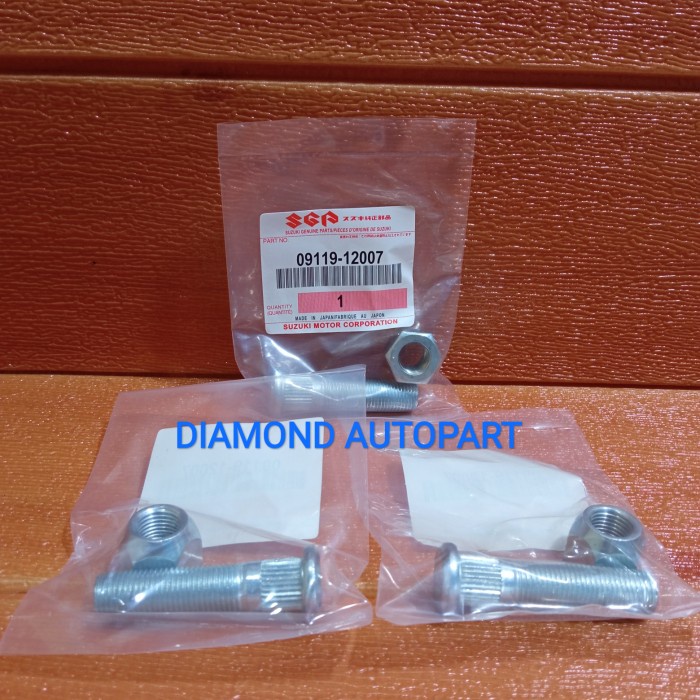 Jual DIAMOND HUB BOLD LONG BAUT RODA PANJANG FUTURA CARRY T5 09119. ...