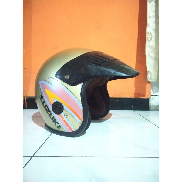 Jual HELM SUZUKI JADUL GOLD | Shopee Indonesia