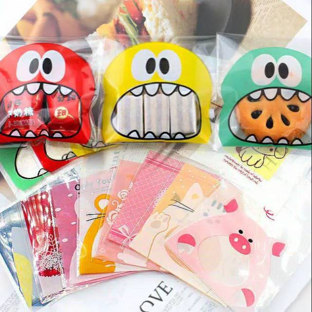 Jual KC Baby - 1 Bungkus Isi 20 Pcs Kemasan Kue / Plastik Kue Karakter ...