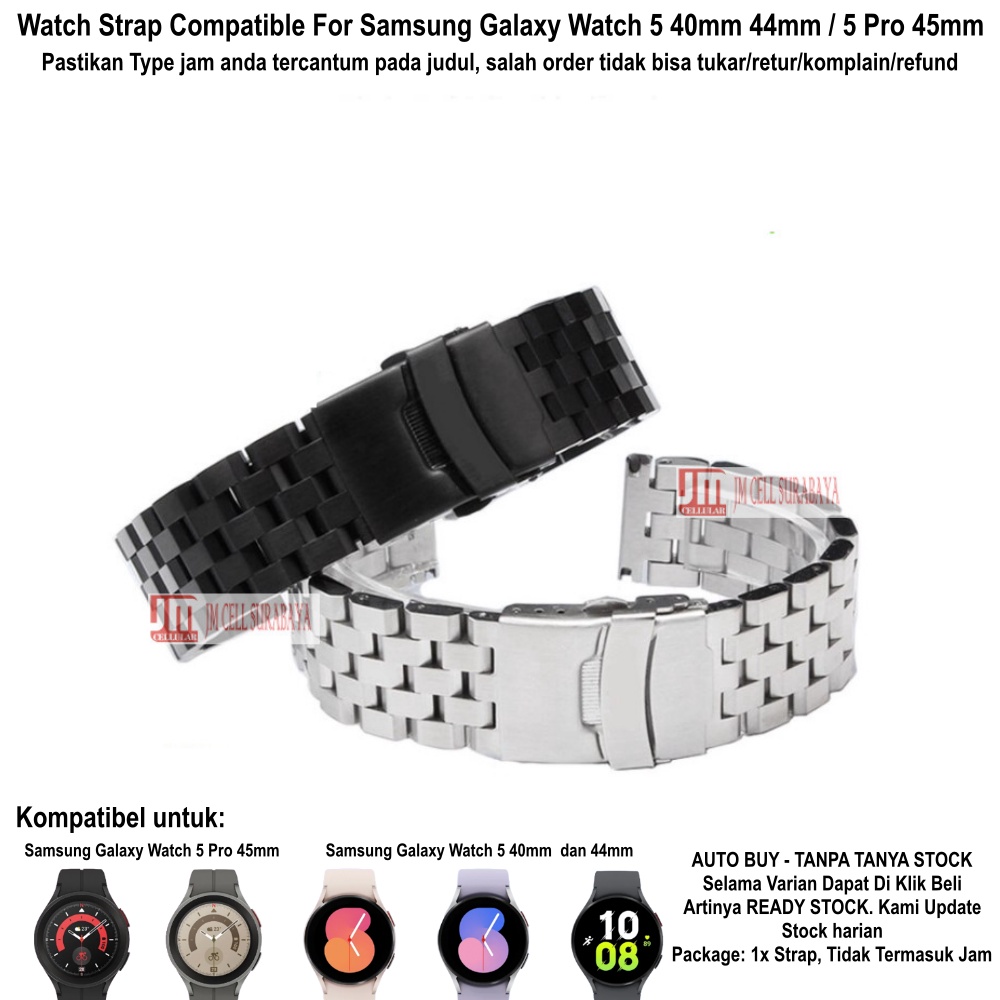 Jual SE2 Strap Samsung Galaxy Watch 5 40mm 44mm Pro 45mm - Tali Jam ...