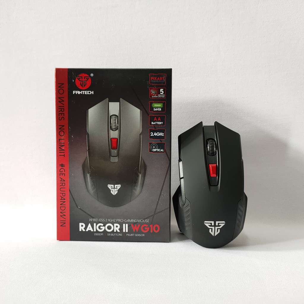 Jual Fantech Raigor II Wireless Gaming Mouse WG10 | Shopee Indonesia