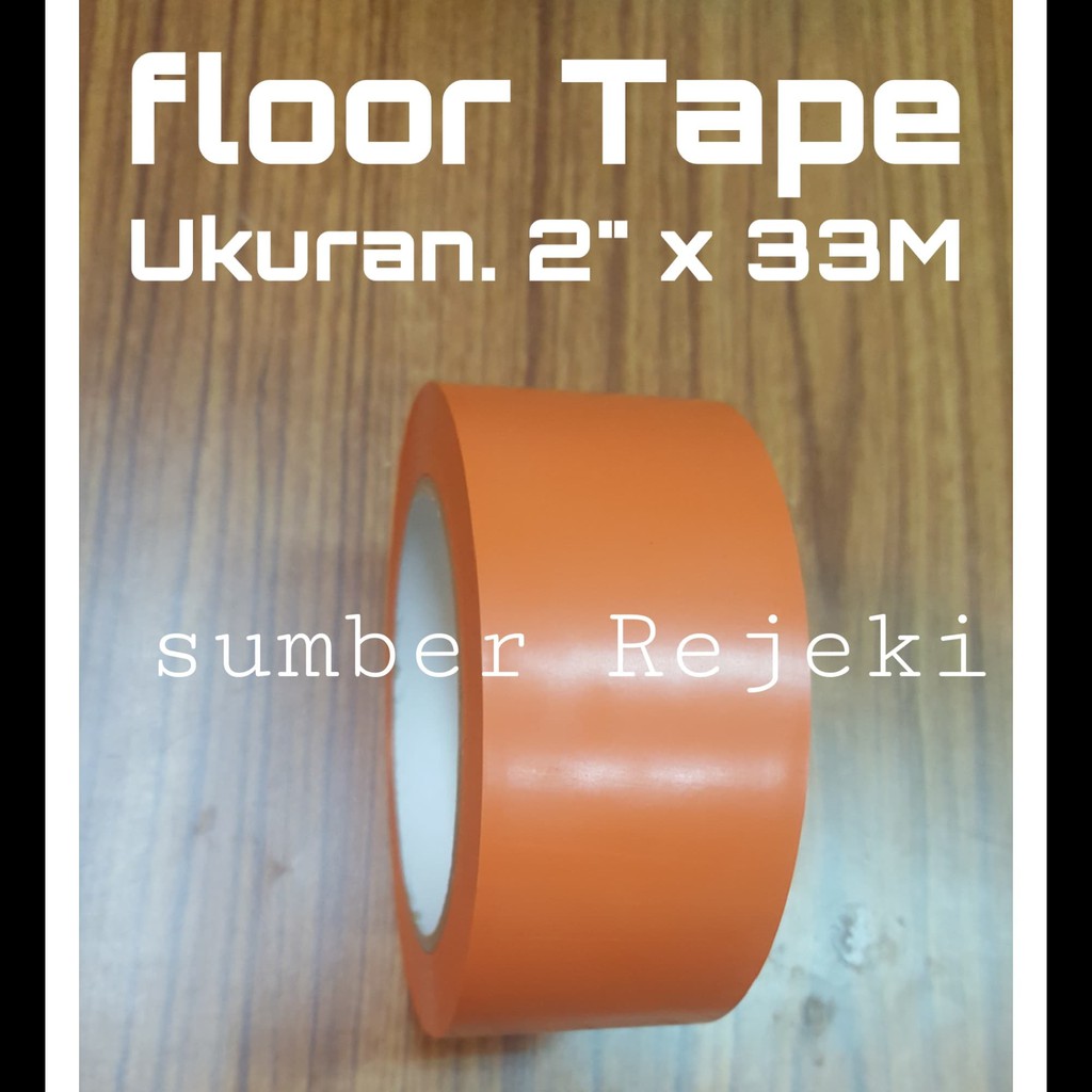Jual Floor Marking Tape KM 48mm x 33m oranye Lakban Lantai KM Isolasi Lanta | Shopee Indonesia