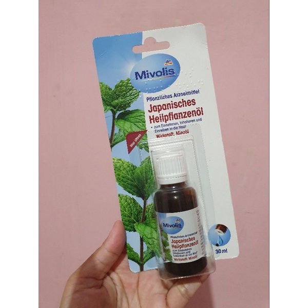 Jual mivolis japanish oil/ herbal mint oil/japanisches heilpflanzenol ...