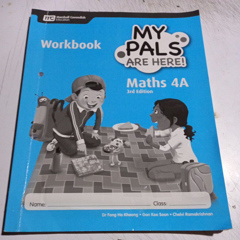 Jual Workbook MY PALS ARE HERE Maths 4A. | Shopee Indonesia