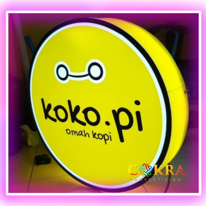 Jual NEON BOX BULAT MURAH DIAMETER 50 |Proses Cepat|1 MUKA | Shopee ...