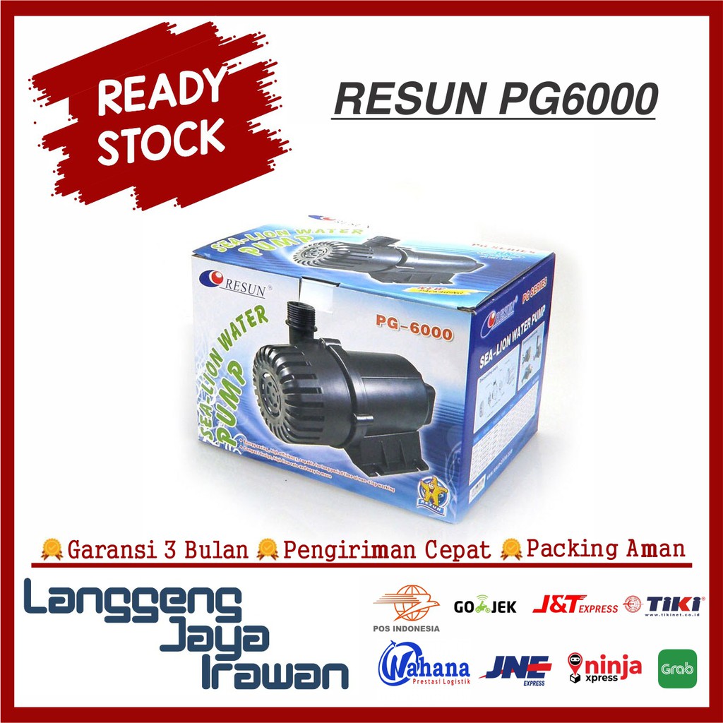 Jual Strong water flow and pumping capacity RESUN PG 6000 PG6000 Pompa Celup Sea Lion Water Pump ...