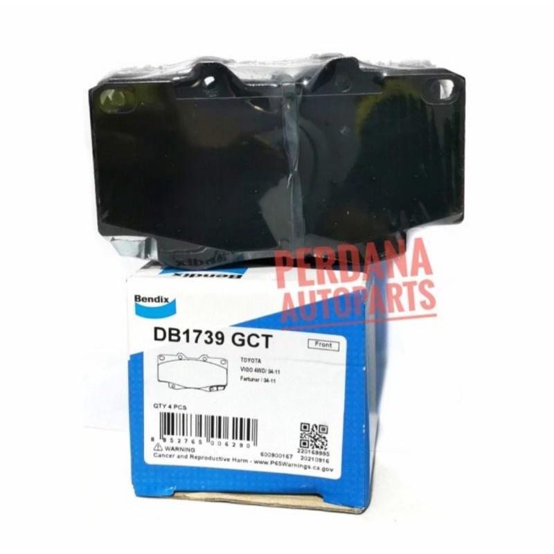 Jual Kampas Rem Depan Toyota Fortuner Old, Fortuner VNT, Fortuner VRZ Jamin Asli BENDIX GCT ...