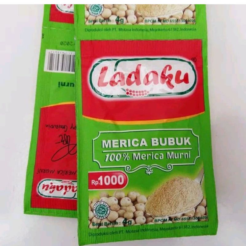 Jual Ladaku Merica Bubuk Renteng (1 Renteng 12 sachet) | Shopee Indonesia