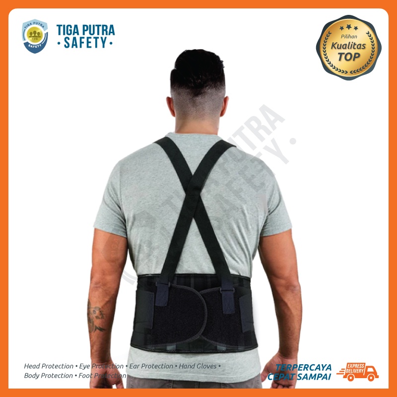 Jual Back Support Belt Penyangga Punggung dan Pinggang Gosave | Shopee Indonesia