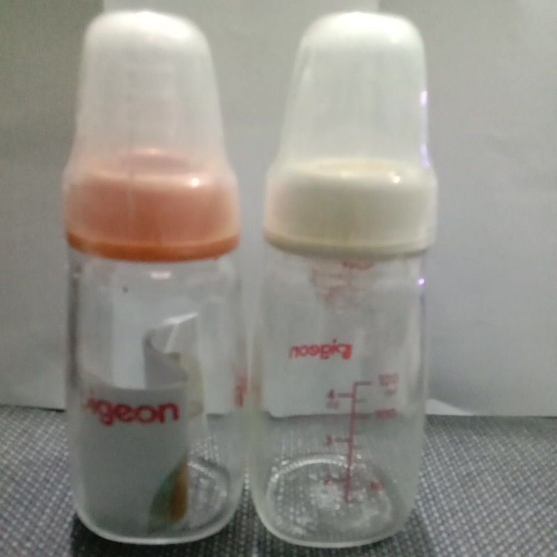 Jual botol susu pigeon kaca ukuran 120 mili | Shopee Indonesia