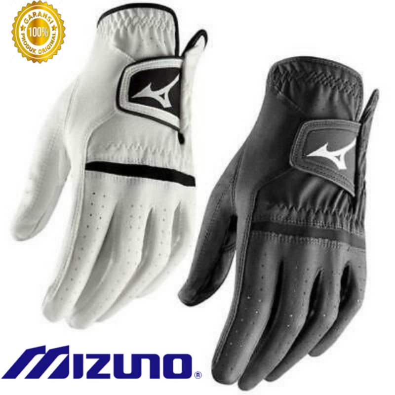 Jual GLOVE GOLF SARUNG TANGAN GOLF MIZUNO ORIGINAL / BLACK / WHITE - KIRI | Shopee Indonesia