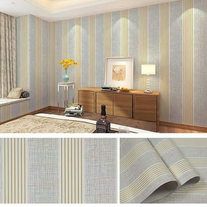 Jual Wallpaper Stiker Salur Premium High Quality Wallstiker Dinding Ukuran 45 cm x 8 meter ...