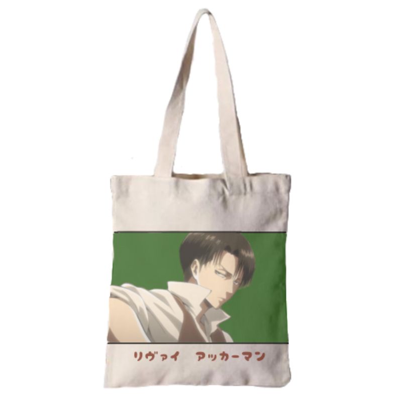 Jual mini totebag levi ackerman acrylic painting | Shopee Indonesia