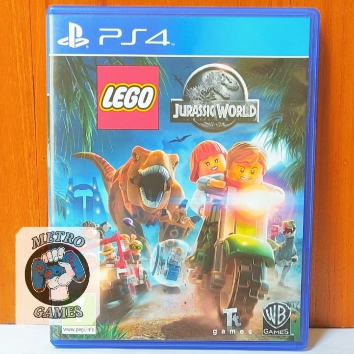 Jual PS4 Lego Jurassic World Kaset Lego Jurassicworld Playstation PS 4 ...