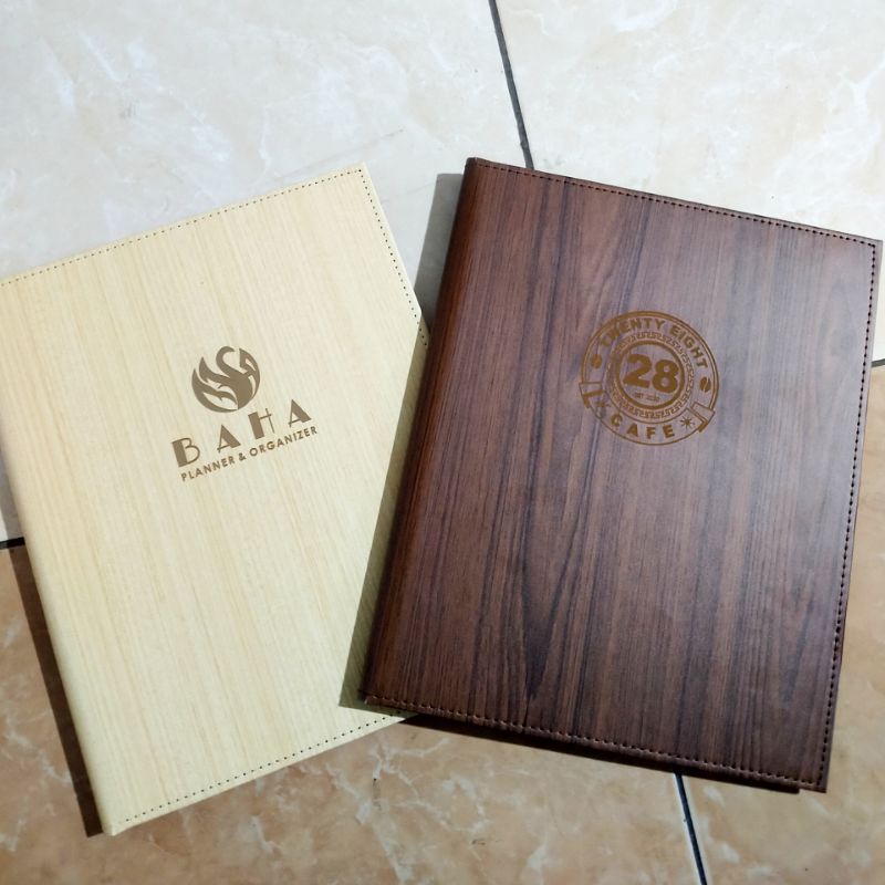 Jual Cover Menu A4 Bahan Hpl Dibaut - Logo Di Laser | Shopee Indonesia