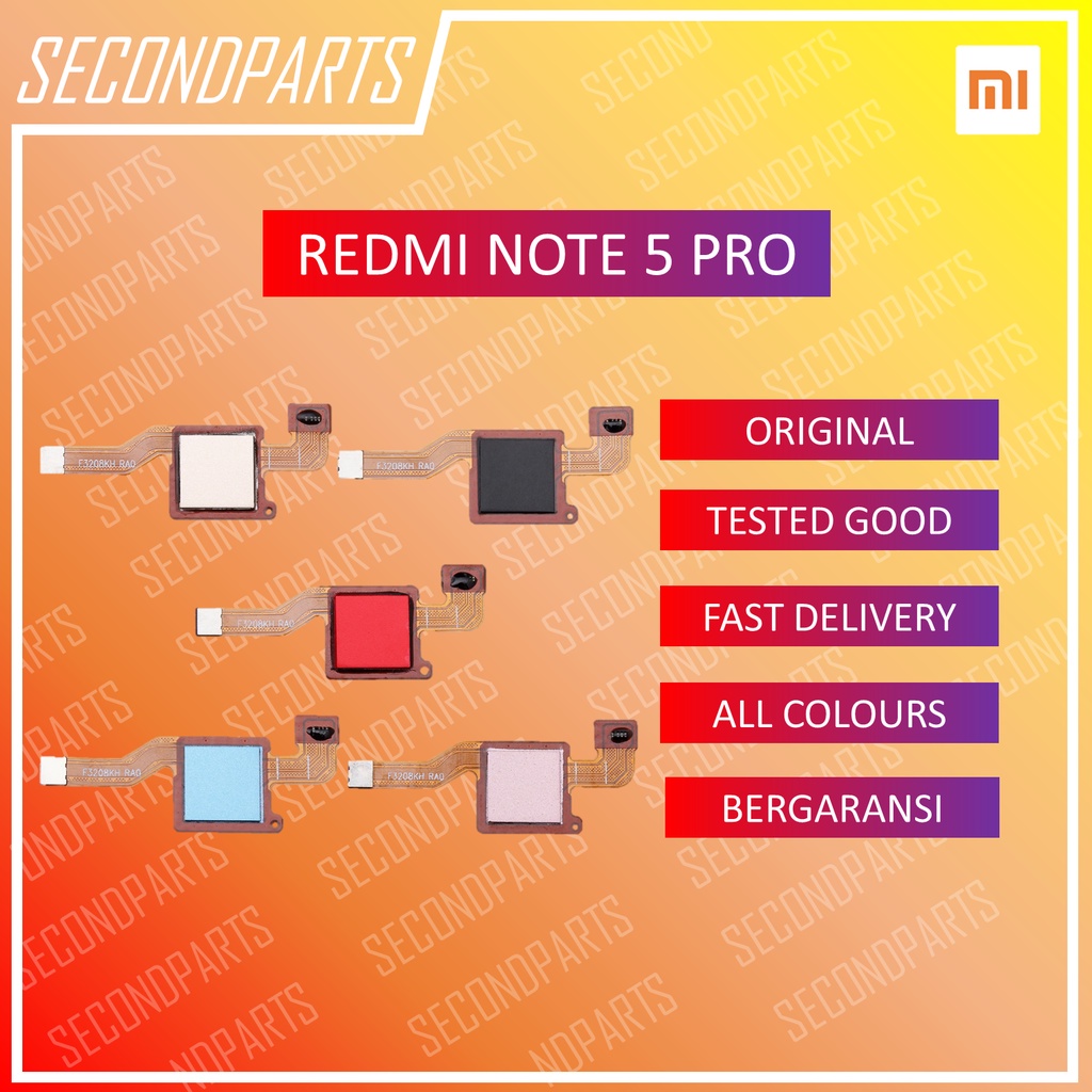 Jual FINGERPRINT FINGER SENSOR SIDIK JARI REDMI NOTE 5 PRO ORIGINAL ...