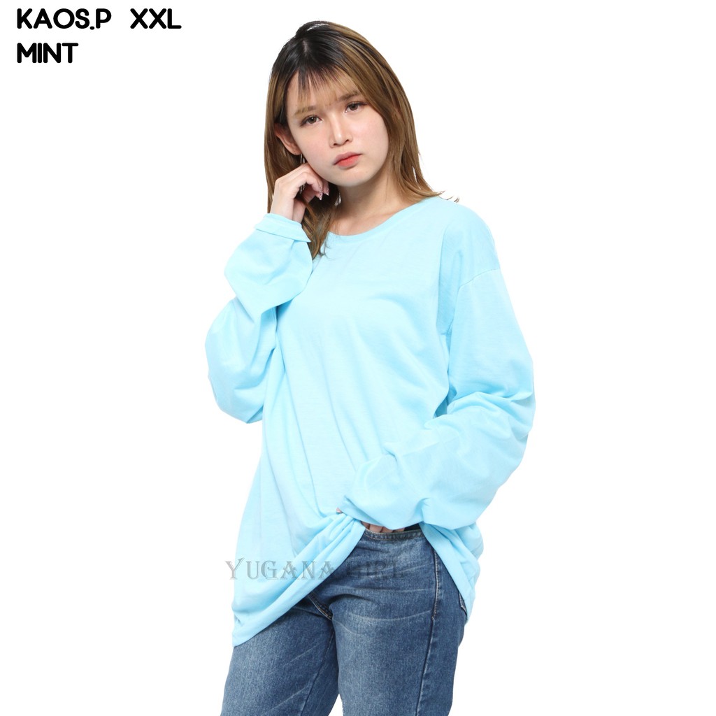 Jual TurnOutfit - 1D2 - KAOS.P Baju Atasan XXL Jumbo Polos Murah Wanita ...