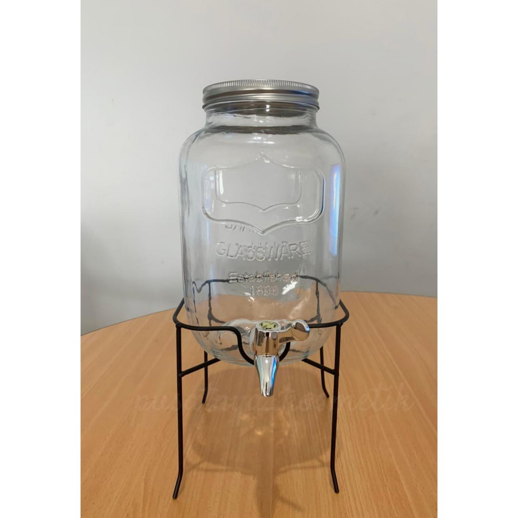 Jual Dispenser Kaca 4 Liter Dispenser Kaca Set Murah | Shopee Indonesia