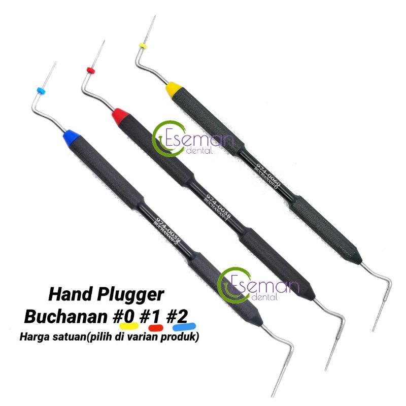 Jual Hand Plugger Buchanan Double End Niti Stainless Steel Spreader Endo Guttap Obturasi ...