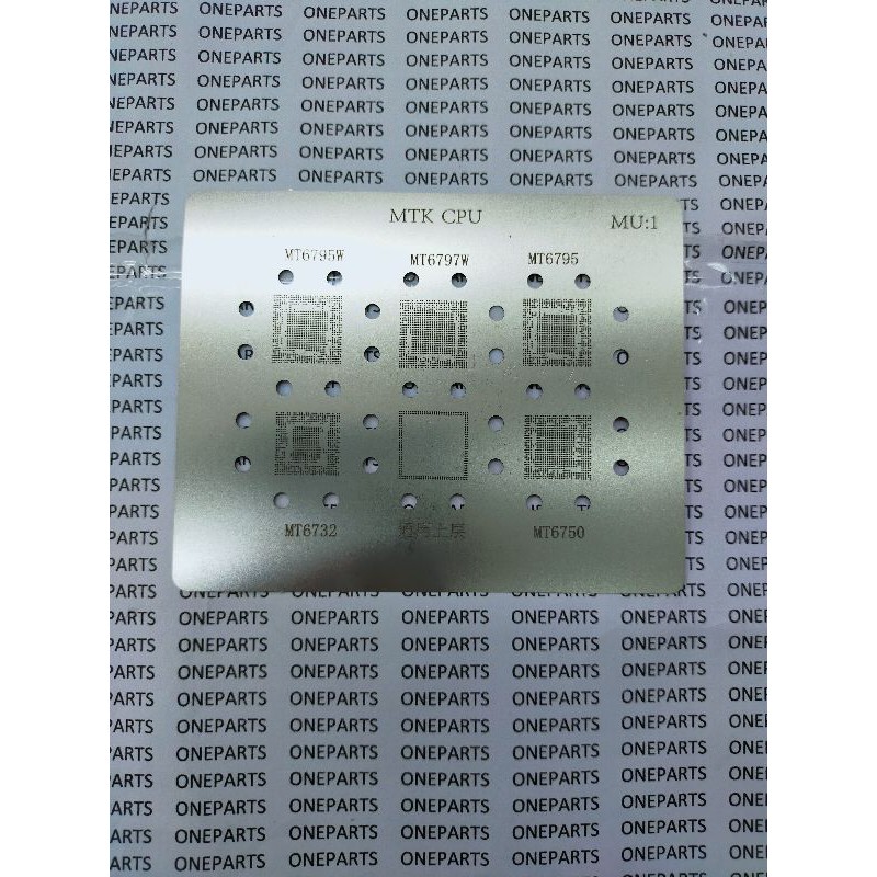Jual TOOLS CETAKAN IC BGA STENCILS MTK CPU / MU 1 | Shopee Indonesia