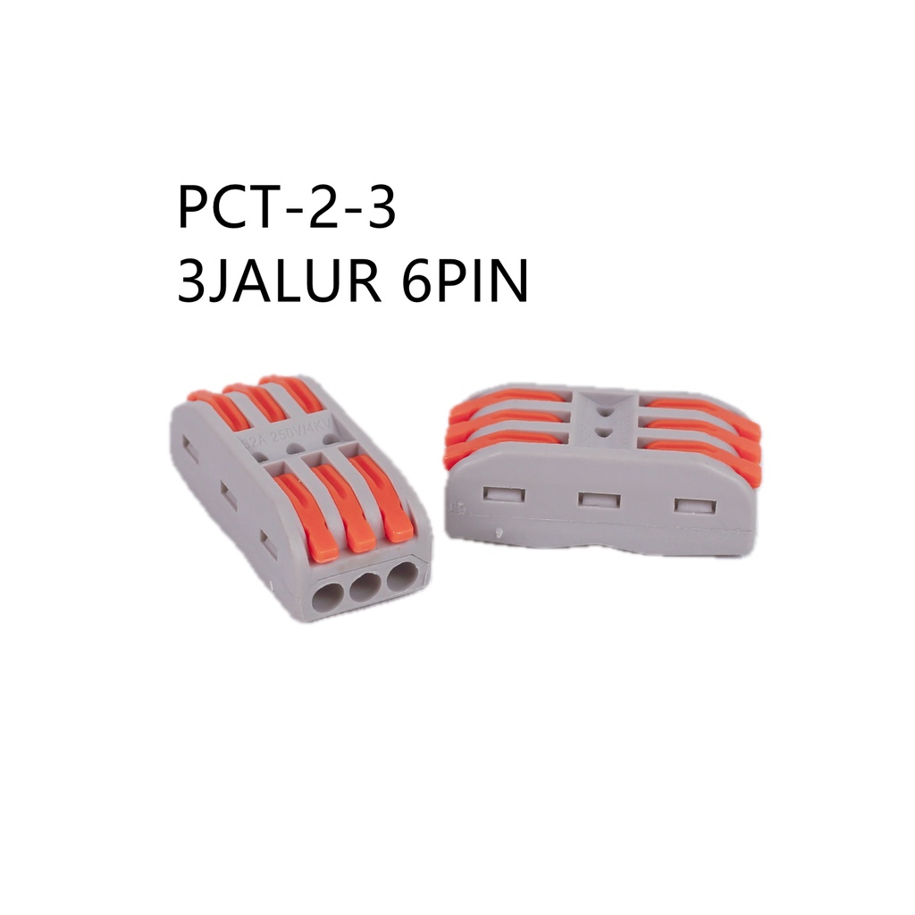 Jual Connector Terminal PCT Konektor Kabel 2/3/4/5 Pin | Shopee Indonesia