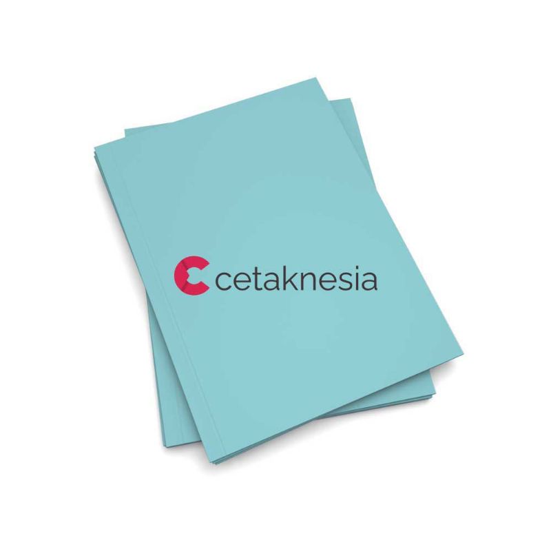 Jual Kertas Karton Concorde Biru Tua Isi 500 lmbr Uk.A4/F4 Murah ...