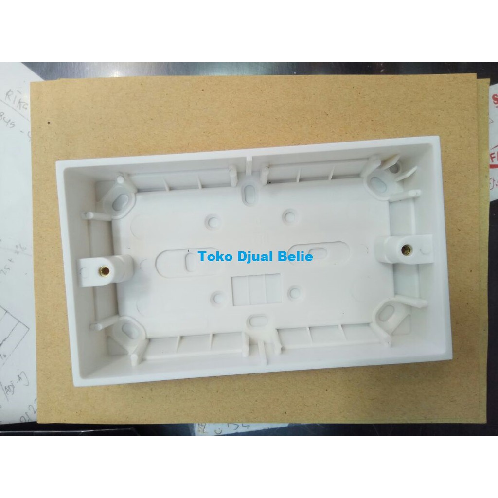 Jual Schneider Clipsal ET238D 2 Gang DP Mounting Box | Shopee Indonesia