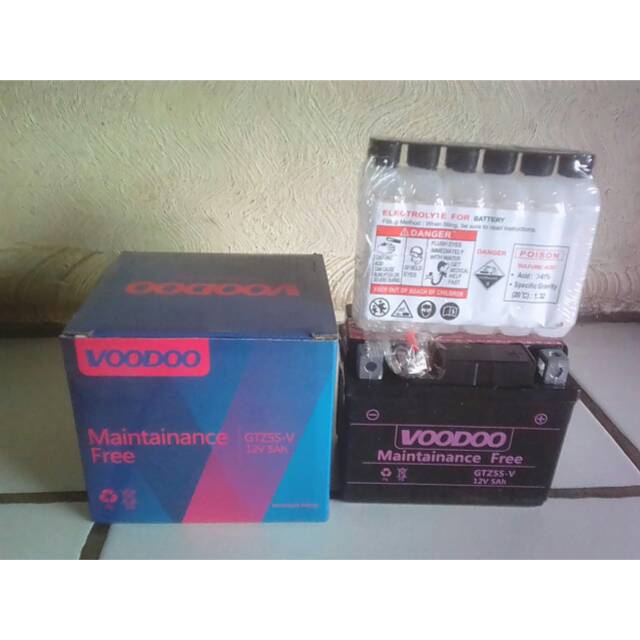Jual ACCU BOOSTER GTZ5S-B MIO M3/MIO G/SOUL GT/MIO 125/KARISMA/SUPRAX ...