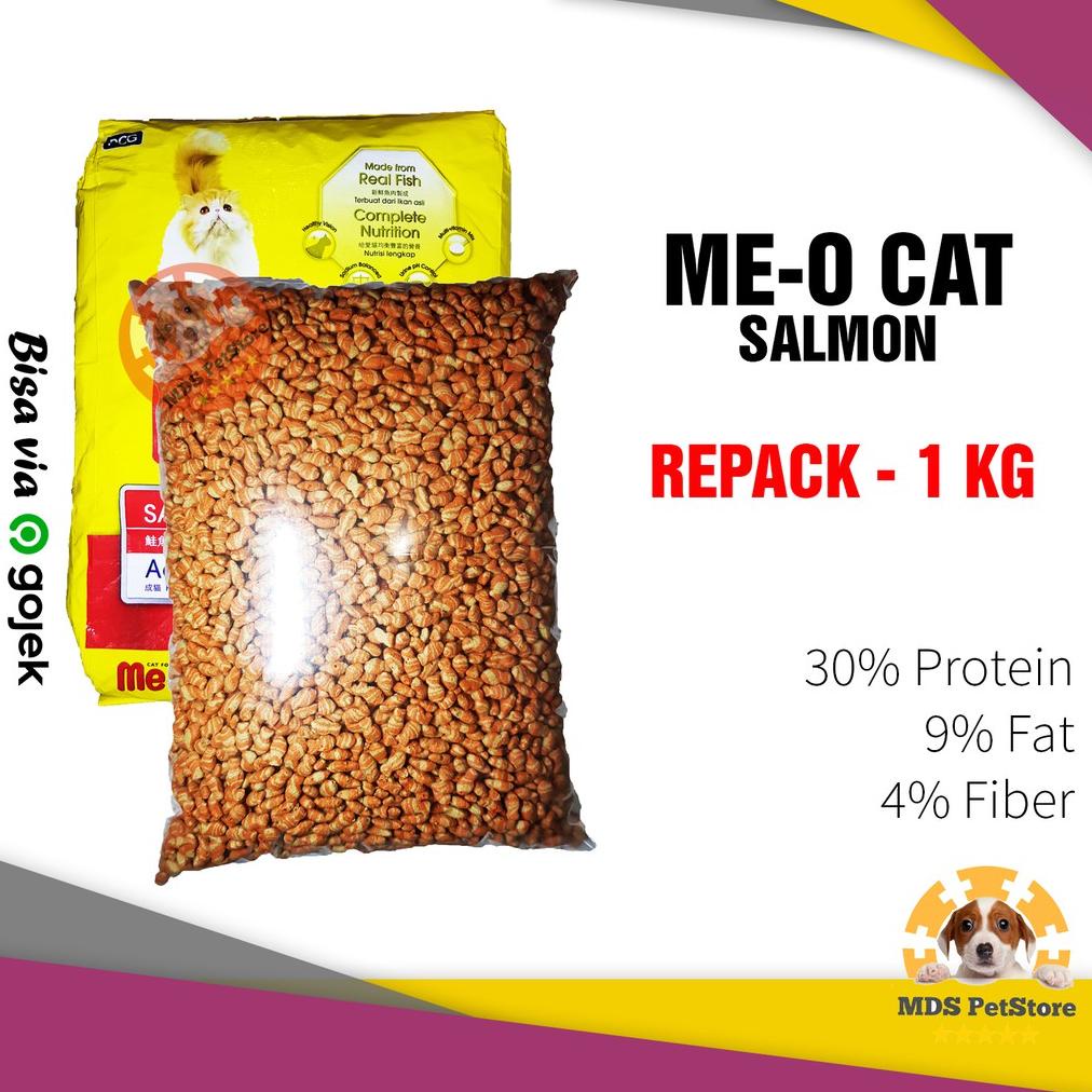 Jual Me-O Cat Food 1 Kg | Makanan Kucing Meo Catfood Tuna/Salmon ...
