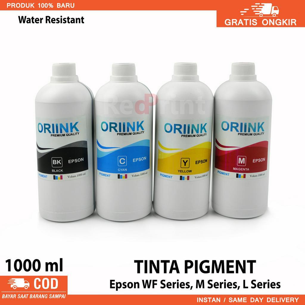 Jual Tinta Pigment ORIINK untuk Printer L Series L110, L210, L350 ...