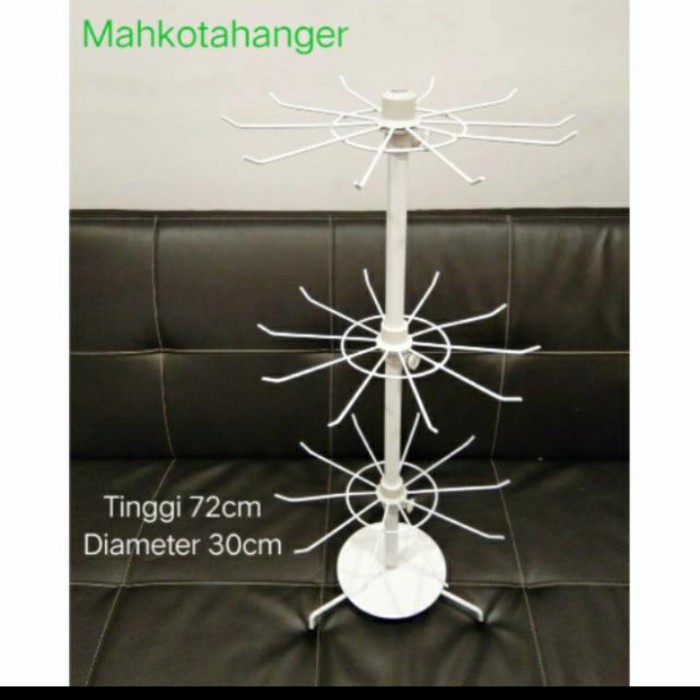 Jual Rak Display Putar Matahari 3 Susun Besi Kuat Tebal Impor Display ...