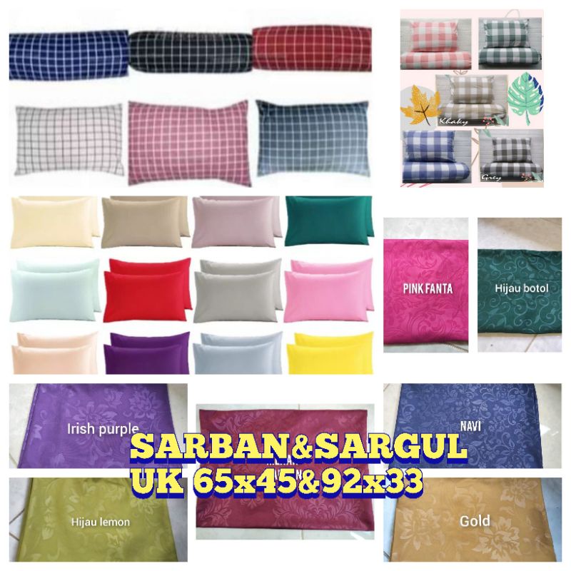 Jual SARBAN&SARGUL AESTHETIC KOTAK&EMBOS POLOS MOTIF TIMBUL | Shopee Indonesia