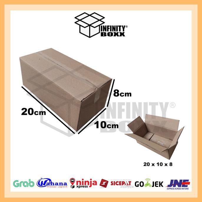 Jual Kardus Box Packaging Packing 20X10X8 Cm | Shopee Indonesia
