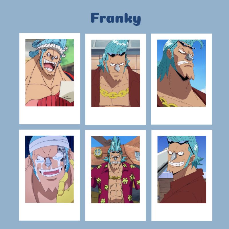 Jual Polaroid Anime One Piece Luffy Zoro Sanji Nami Nico Robin ace ...