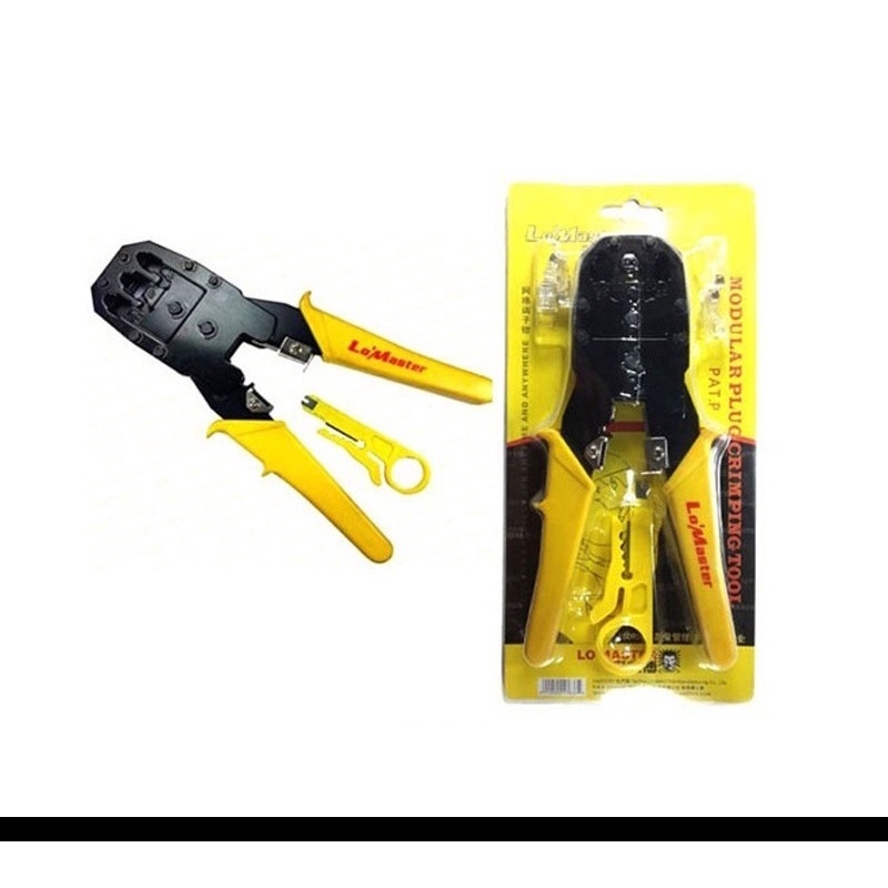 Jual TANG KRIMPING LO MASTER TANG RJ45 | Shopee Indonesia