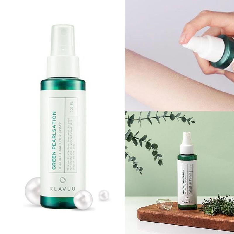 Jual KLAVUU Green Pearlsation Tea tree body spray | Shopee Indonesia