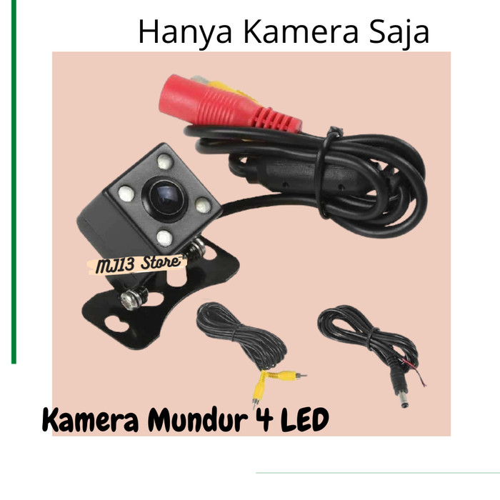 Jual Kamera Mundur Mobil Universal CCD Kotak 4 IR Led Murah - Rear ...