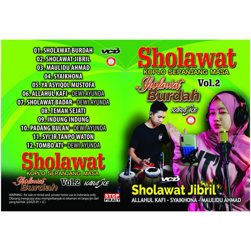 Jual KASET VCD MUSIK LAGU TERBARU SHOLAWAT KOPLO SEPANJANG MASA VOL 2 | Shopee Indonesia