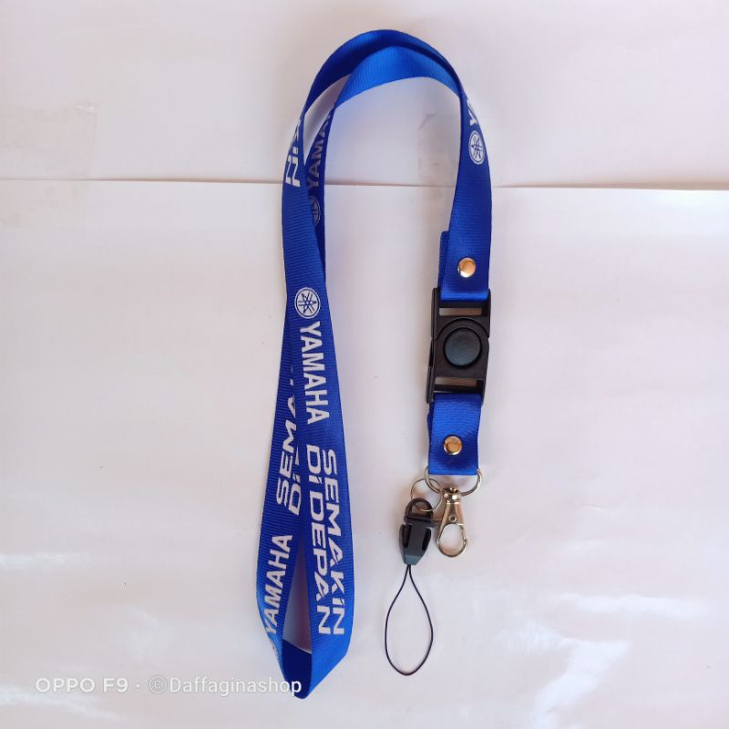 Jual Tali Lanyard Id Card Yamaha Gantungan Kartu Pengenal Name Tag ...