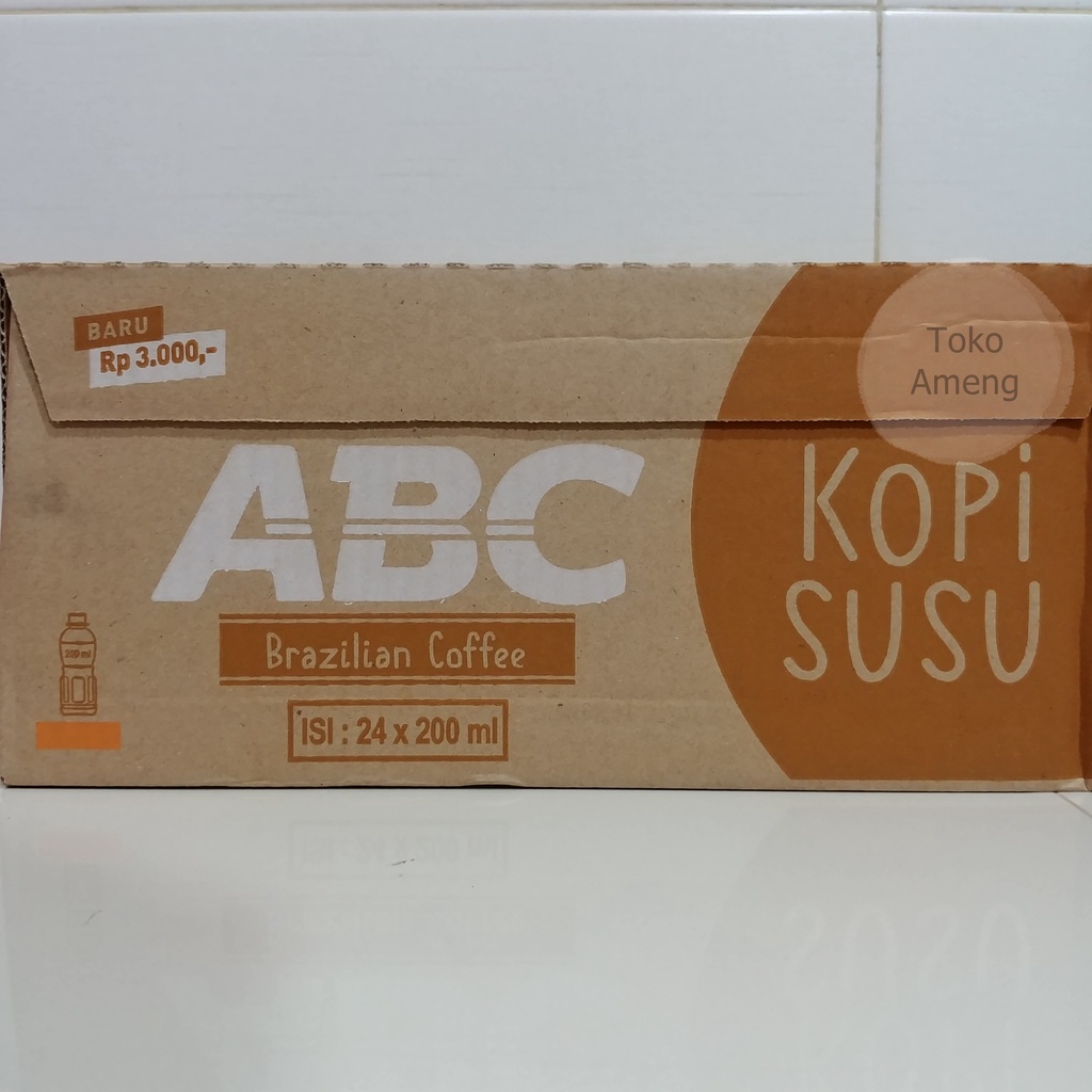 Jual ABC Brazilian Coffee Botol 200ml - 1 Dus (24pcs) | Shopee Indonesia